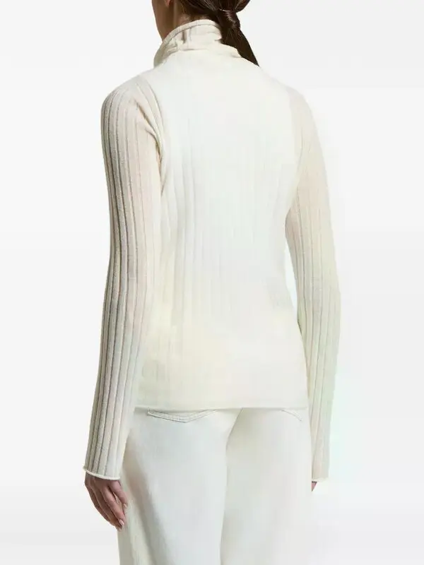 Peserico Ribbed Roll-neck Sweater