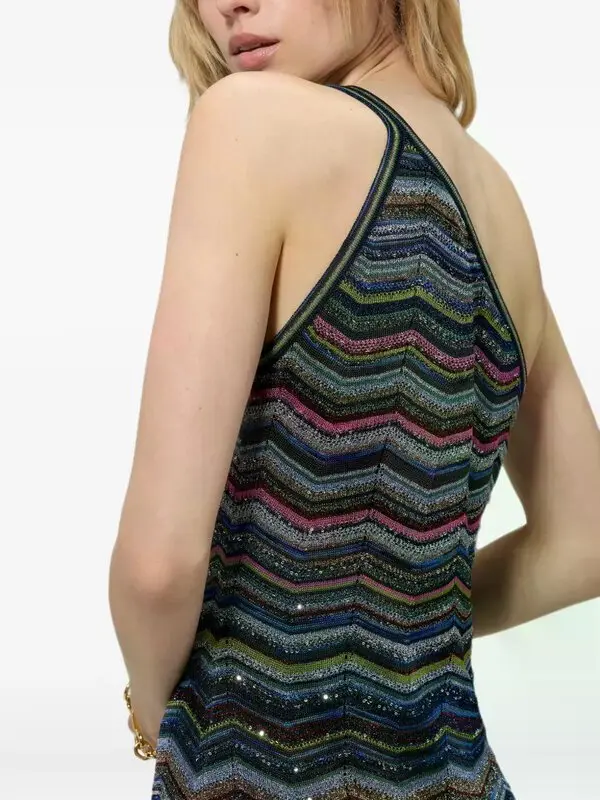 Missoni One-shoulder Sequin Maxi Dress