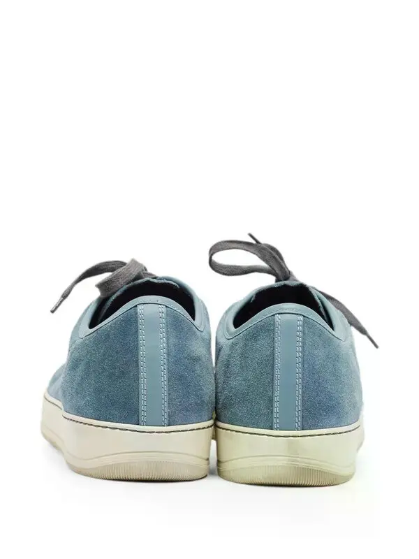 LANVIN Ddb1 Lace-up Suede Sneakers - Blue