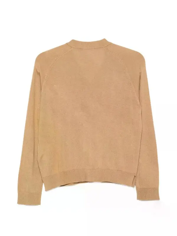 Alpha Studio V-neck Long-sleeve Cardigan