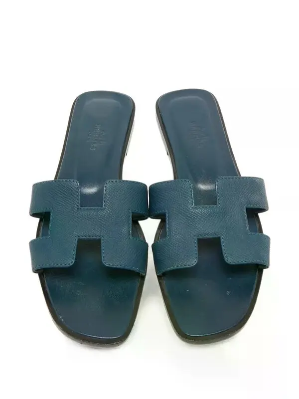 Hermès Oran H-motif Flat Sandals