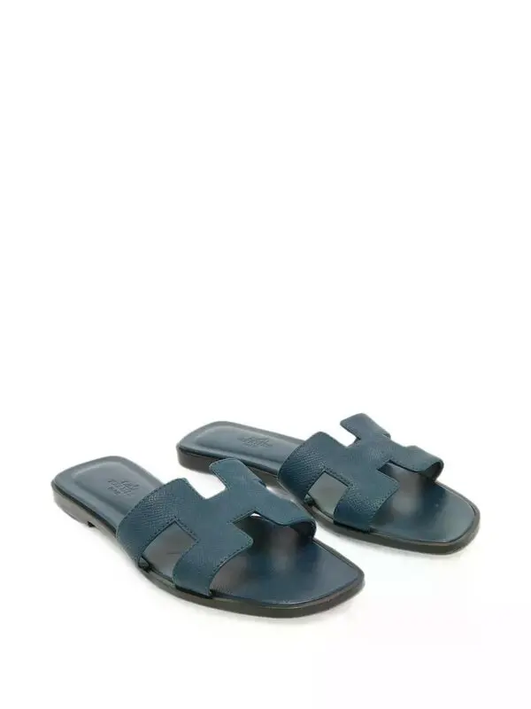 Hermès Oran H-motif Flat Sandals