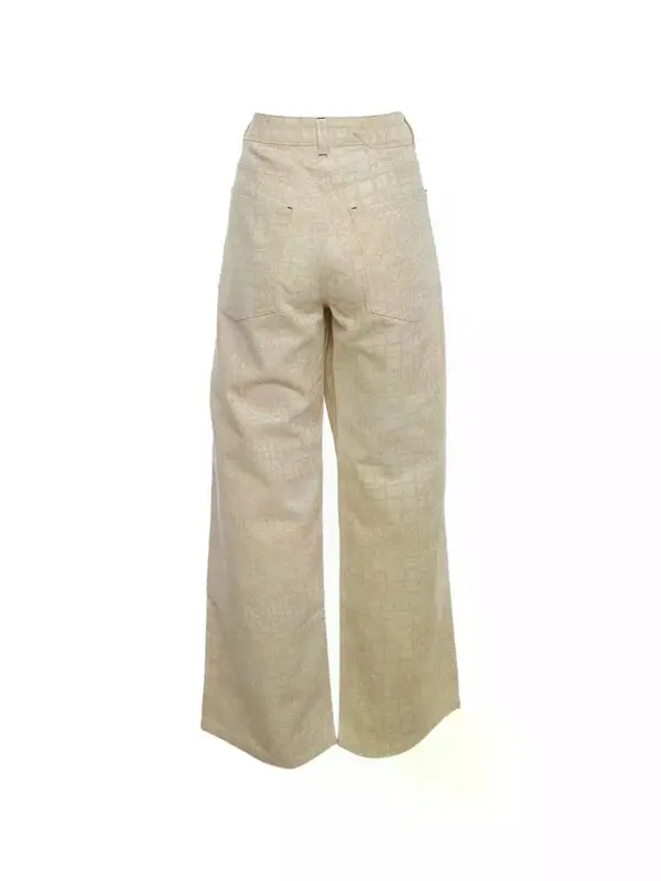 Jacquemus Le De-nîmes Crocodile-effect Jeans