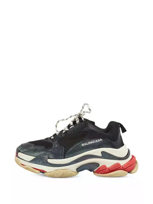 Balenciaga Triple S Low-top Sneakers - Black
