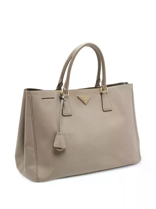 Prada Galleria Leather Tote Bag - Neutrals