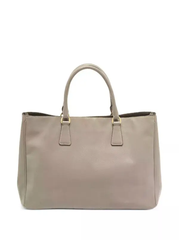 Prada Galleria Leather Tote Bag - Neutrals