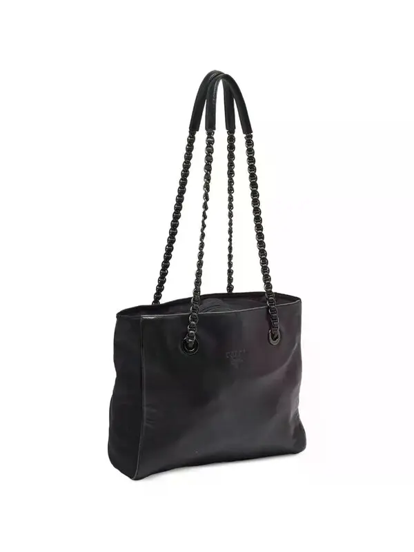 Prada Chain-link Zip-top Tote Bag