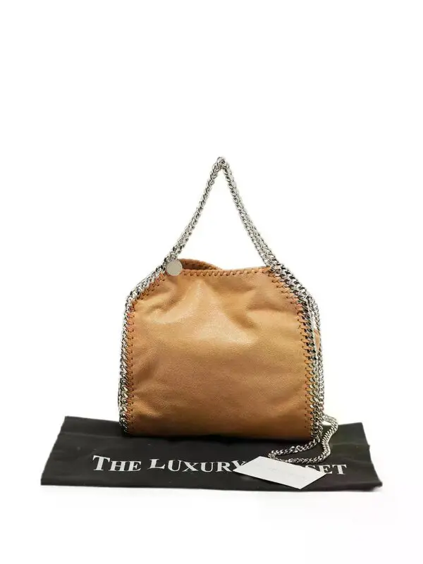 Stella McCartney Falabella Whipstitched Tote Bag - Neutrals