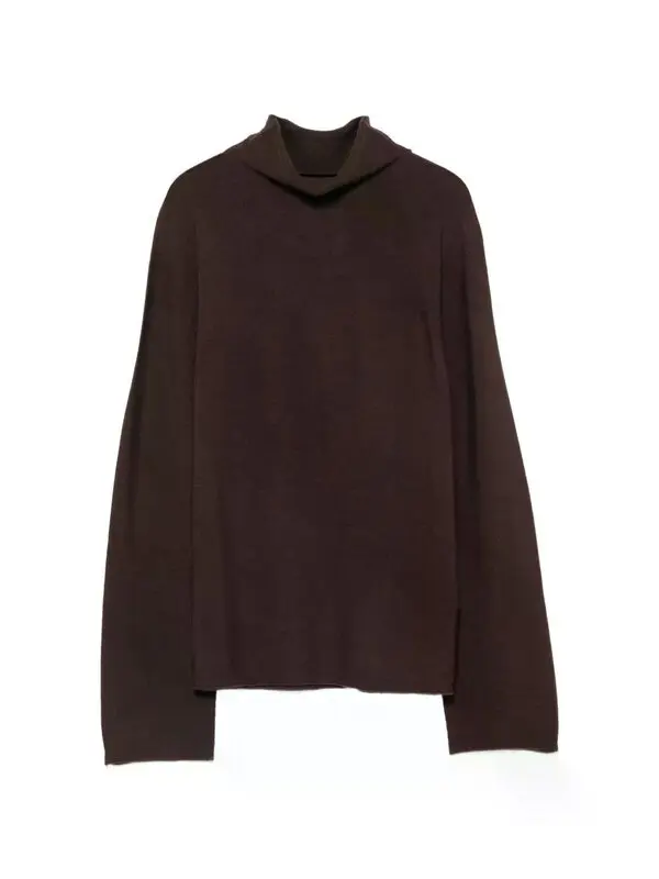 Alpha Studio High-neck Long-sleeve Sweater