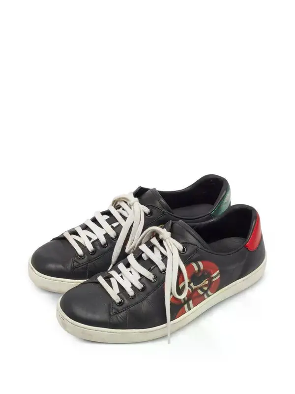 Gucci Ace Kingsnake Print Sneakers