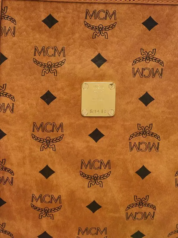 Mcm Visetos Toni Tote Bag