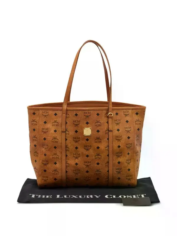 Mcm Visetos Toni Tote Bag