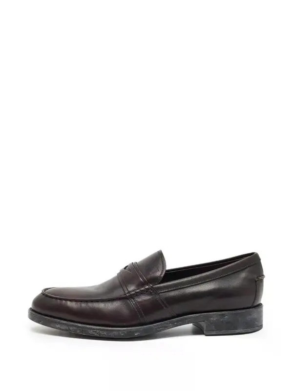 TOD'S Penny Leather Loafers