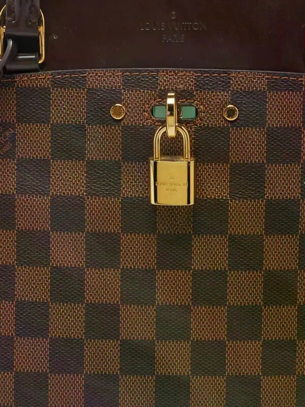 LOUIS VUITTON 2015 Mm Damier Ebene Rivoli Tote Bag