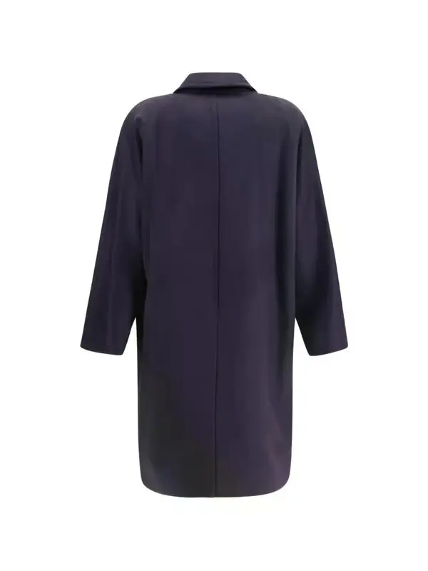 Max Mara Double-breasted Notched Lapel Coat