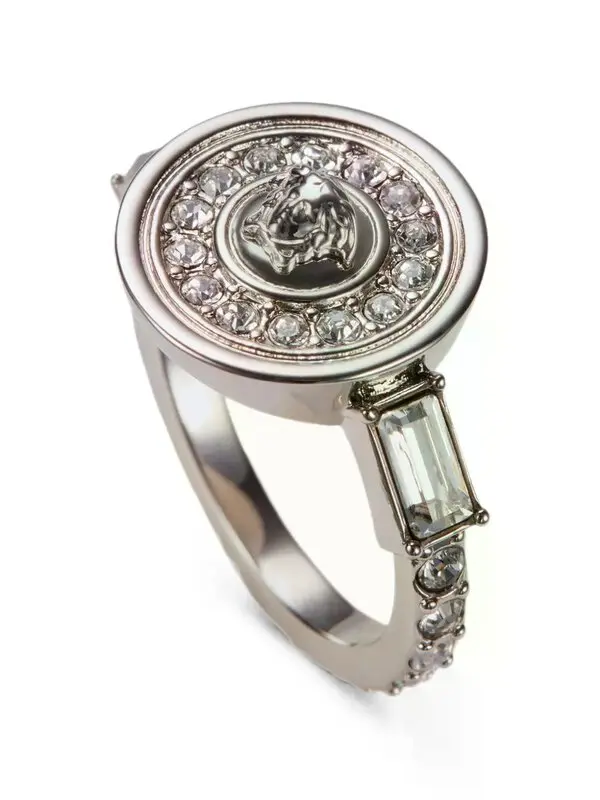 Versace Medusa Crystal Ring