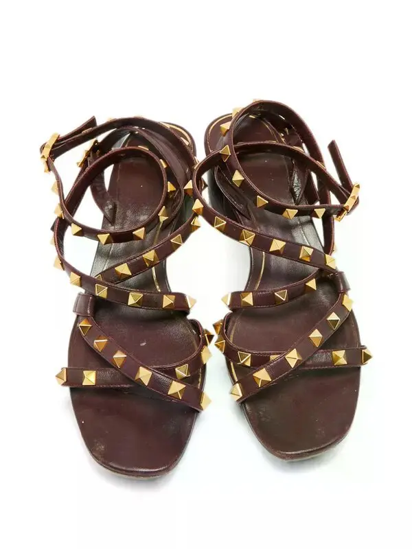 Valentino Garavani Rockstud Ankle-strap Sandals