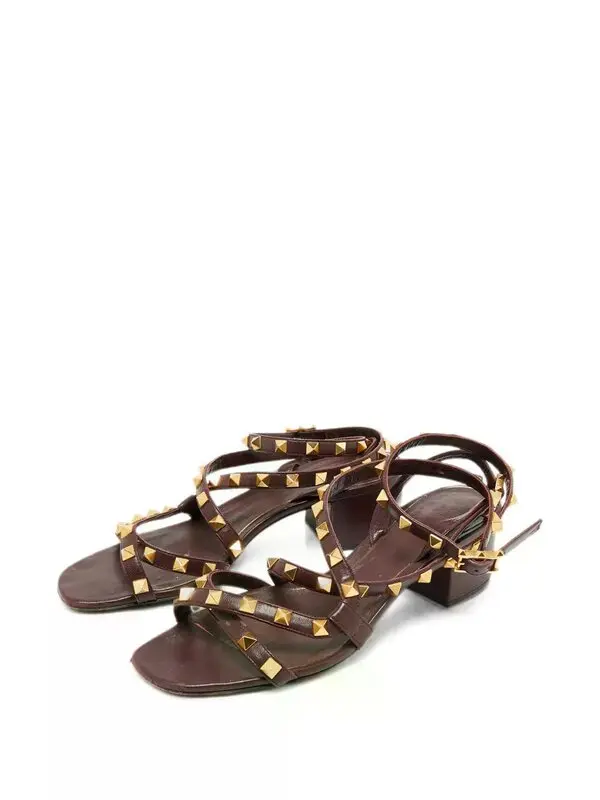 Valentino Garavani Rockstud Ankle-strap Sandals
