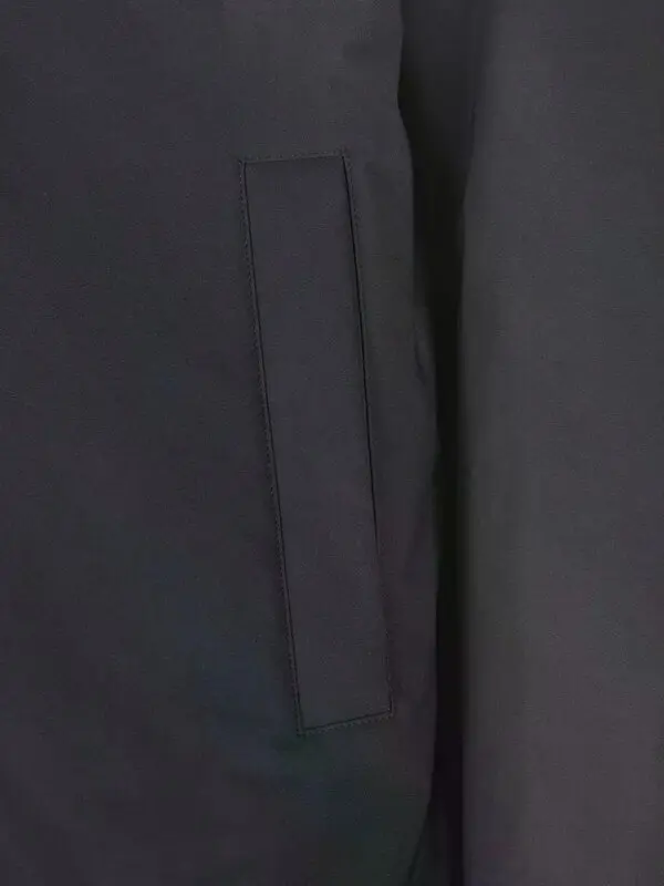 Herno Hooded Single-breasted Coat