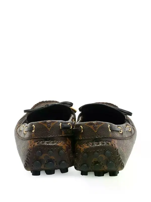 LOUIS VUITTON Gloria Monogram Flat Loafers