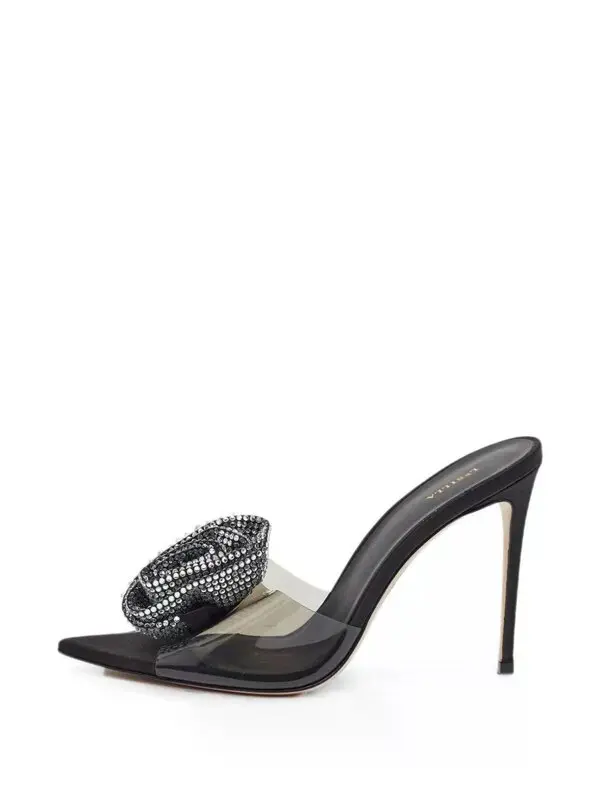 LE SILLA Rose Appliqué Sandals