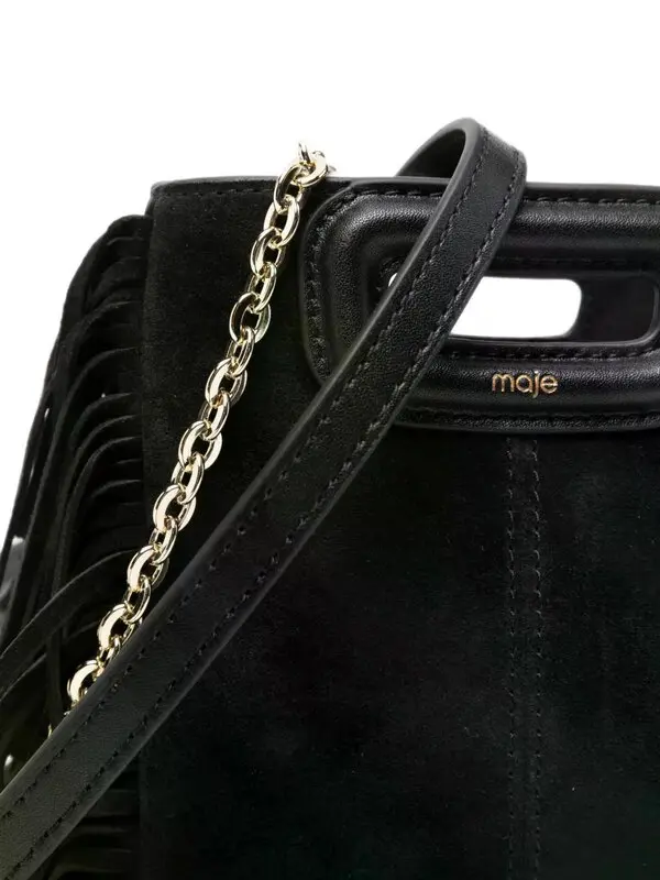 Maje M Fringe-detail Mini Bag