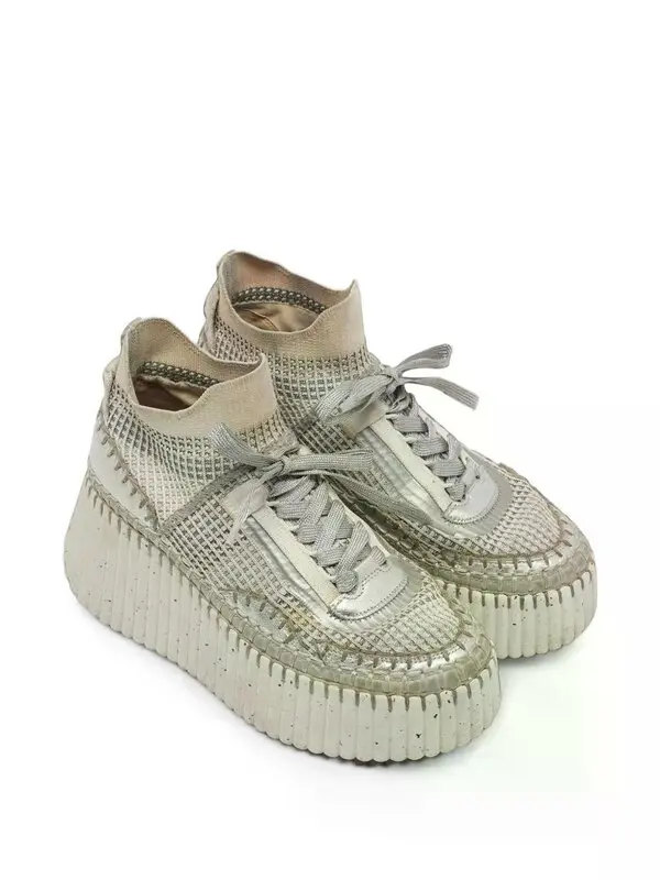 Chloé Nama Platform Low-top Sneakers