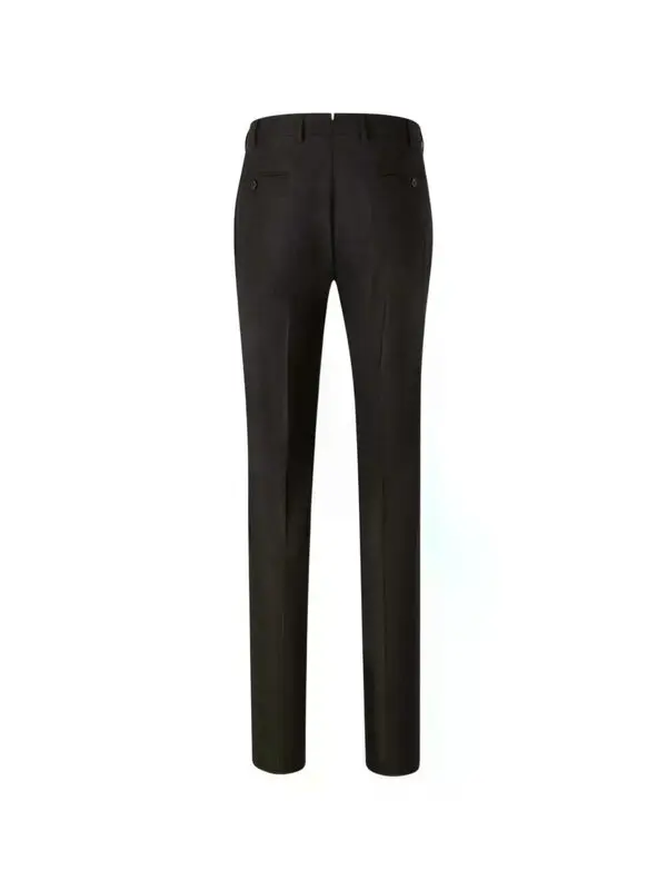 Marco Pescarolo Tailored Trousers With Detachable Logo Charm