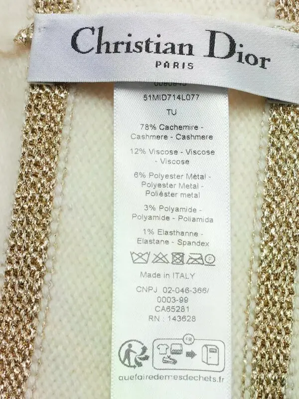 Dior Miss Logo Beanie Hat