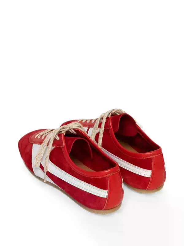 Dries Van Noten Suede Sneakers - Red