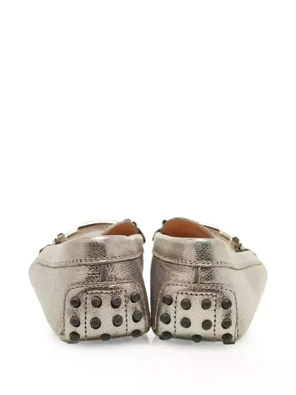 TOD'S Double T Leather Loafers