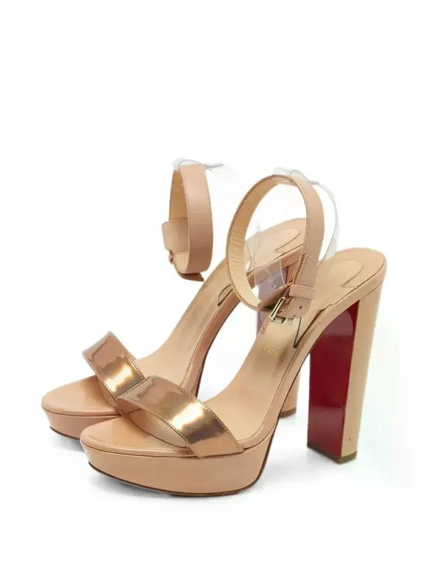 CHRISTIAN LOUBOUTIN Platform Ankle-strap Platform Sandals
