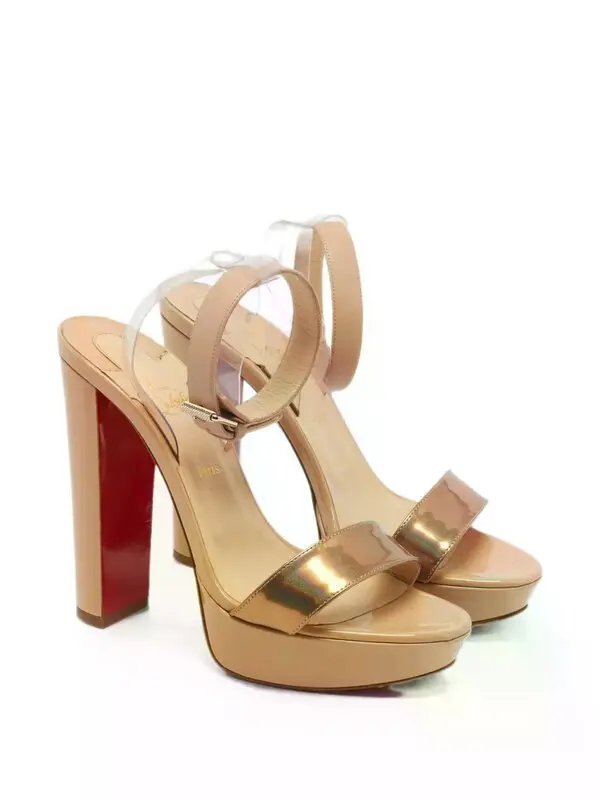 CHRISTIAN LOUBOUTIN Platform Ankle-strap Platform Sandals