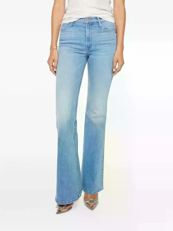 MOTHER The Doozy Flared Jeans - Blue