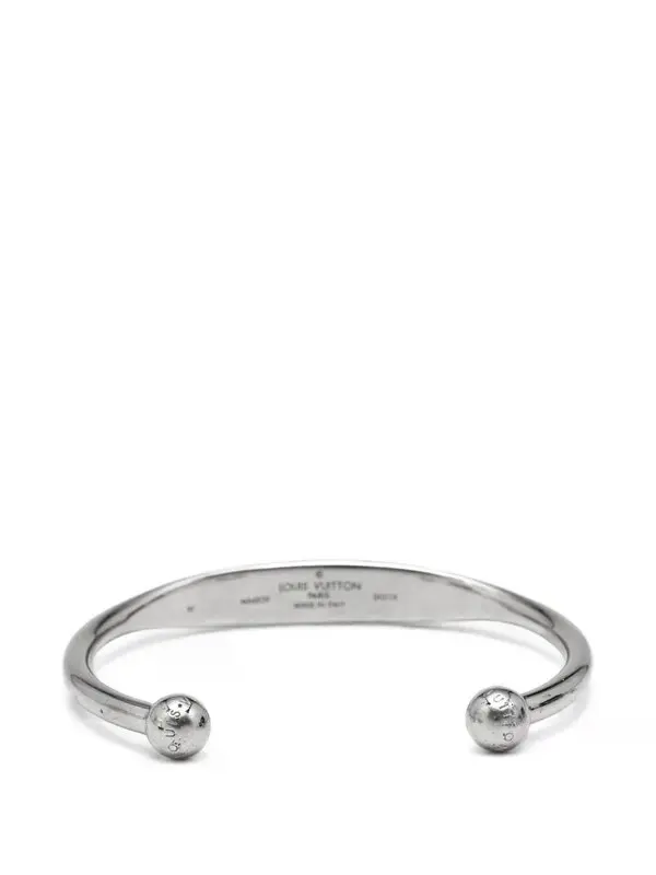 LOUIS VUITTON Jonc Monogram Cuff Bracelet