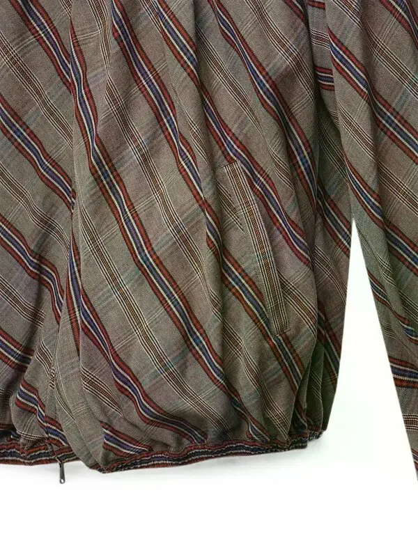VIVIENNE WESTWOOD Striped Zip-up Shirt