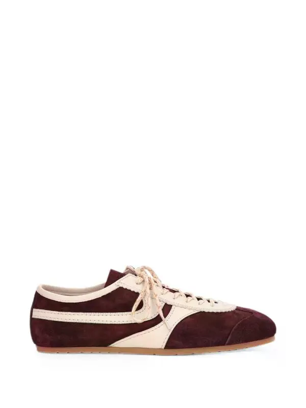 Dries Van Noten Suede Sneakers - Purple