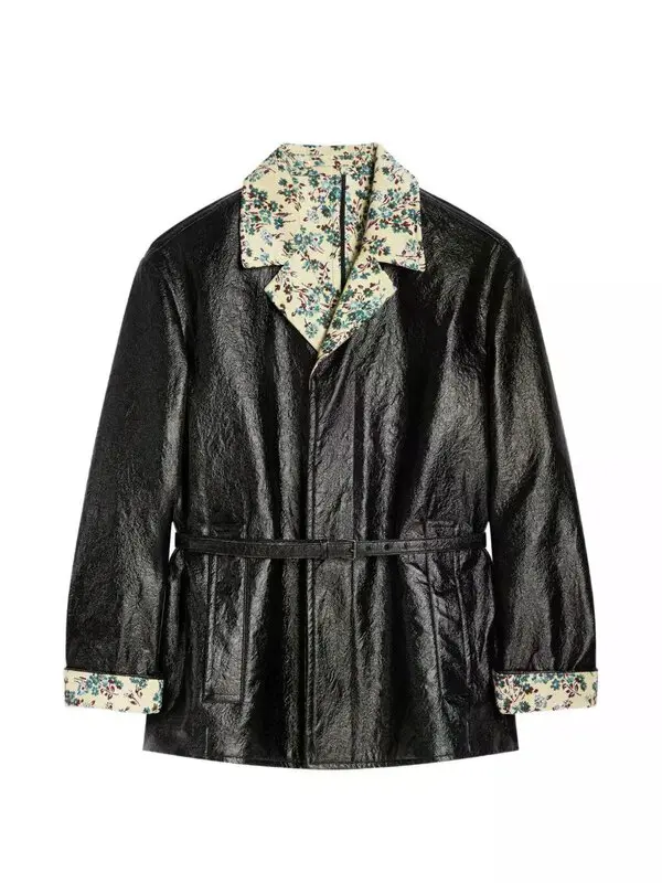 Dries Van Noten Belted Coated Jacket