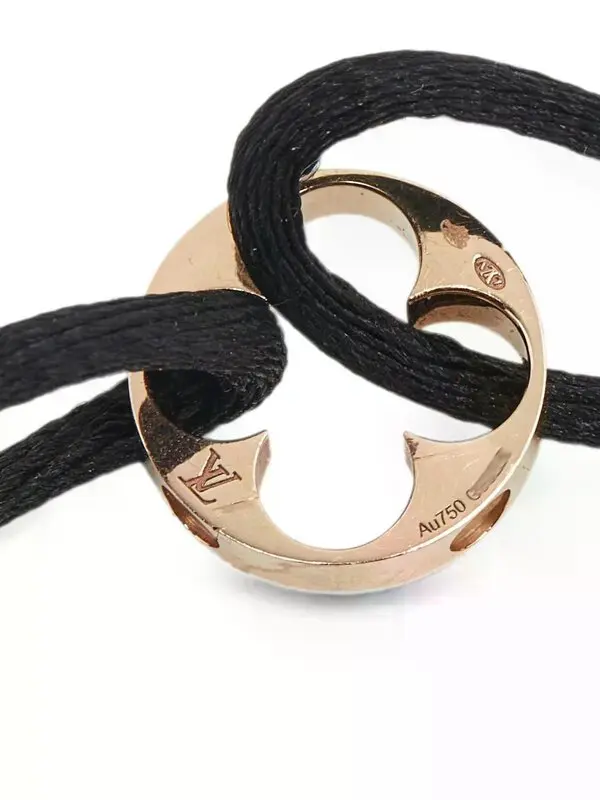 LOUIS VUITTON Empreinte Cord Bracelet