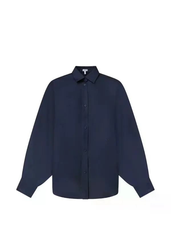 Loewe Shirt In Cotton - Blue
