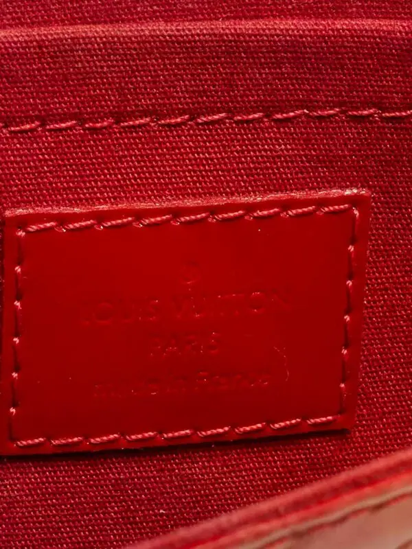 LOUIS VUITTON Rodeo Drive Monogram Vernis Tote Bag - Red