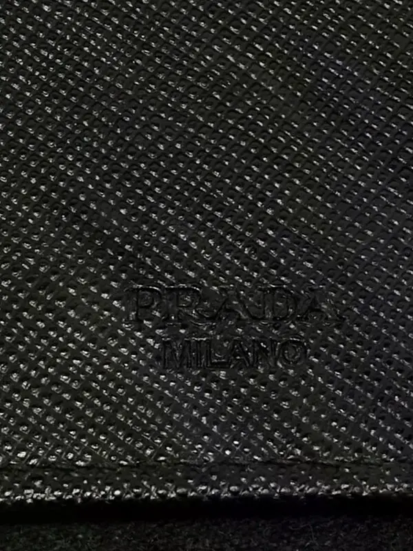 Prada Saffiano Lux Zip-around Wallet