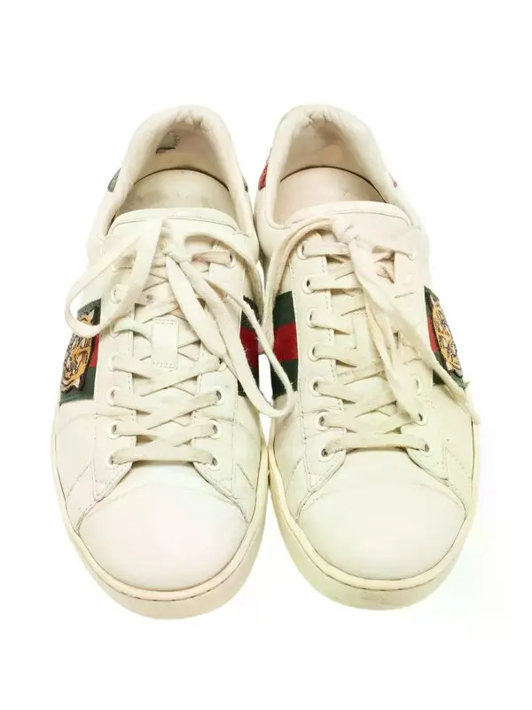 Gucci Ace Tiger Embroidered Sneakers