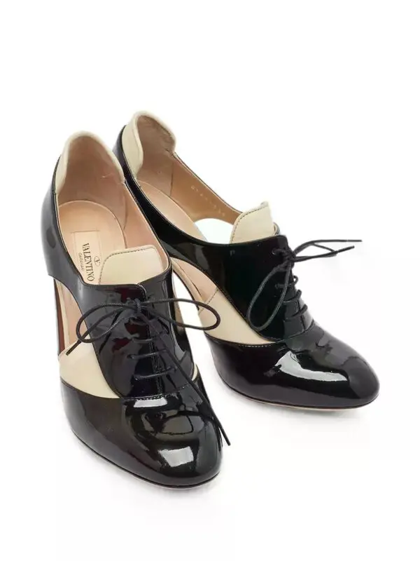 Valentino Garavani Patent Leather Cut-out Pumps