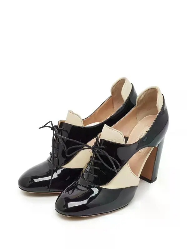 Valentino Garavani Patent Leather Cut-out Pumps