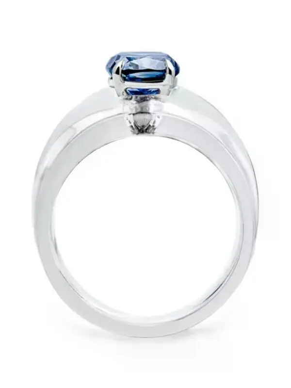 SOLO FOR DIAMONDS Cushion-cut Diamond-embellished Ring
