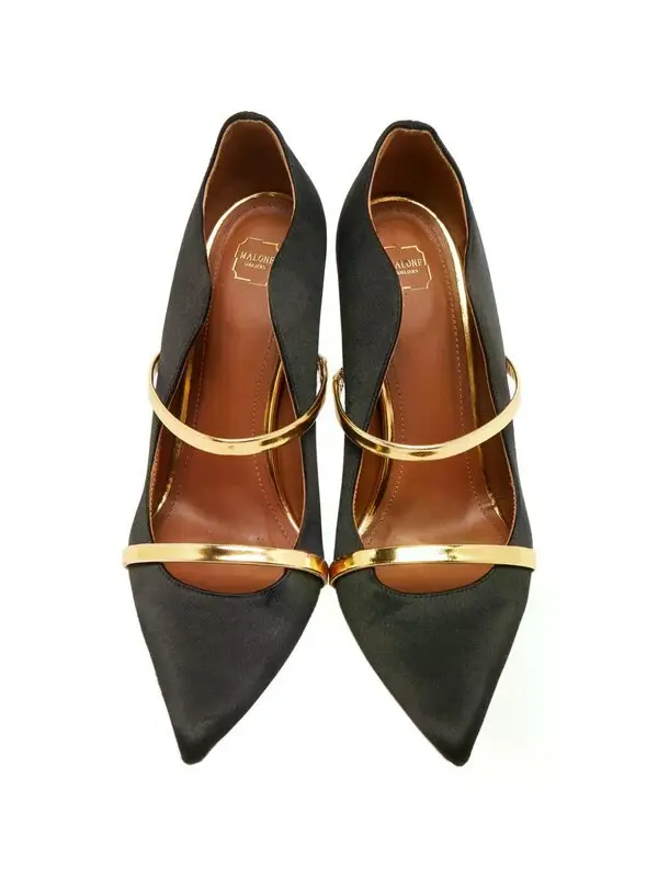 MALONE SOULIERS Maureen Curved-strap Pumps