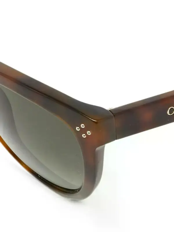 Chloé Tortoiseshell-effect Cat-eye Sunglasses