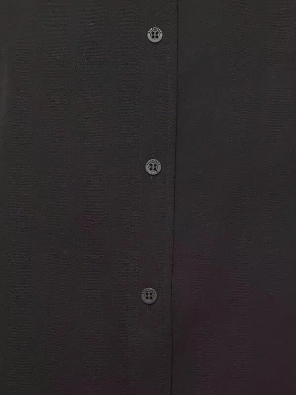 Balenciaga Long-sleeve Wool Shirt