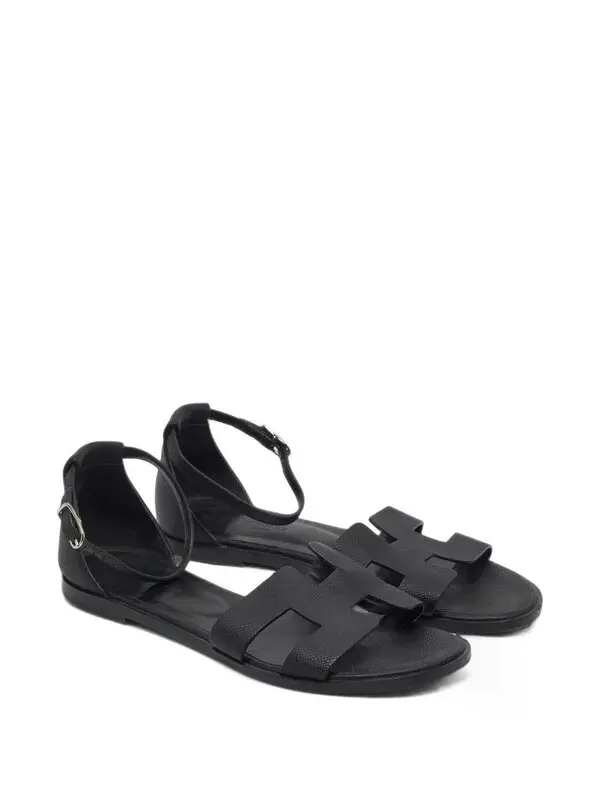 Hermès Santorini Ankle-strap Flat Sandals